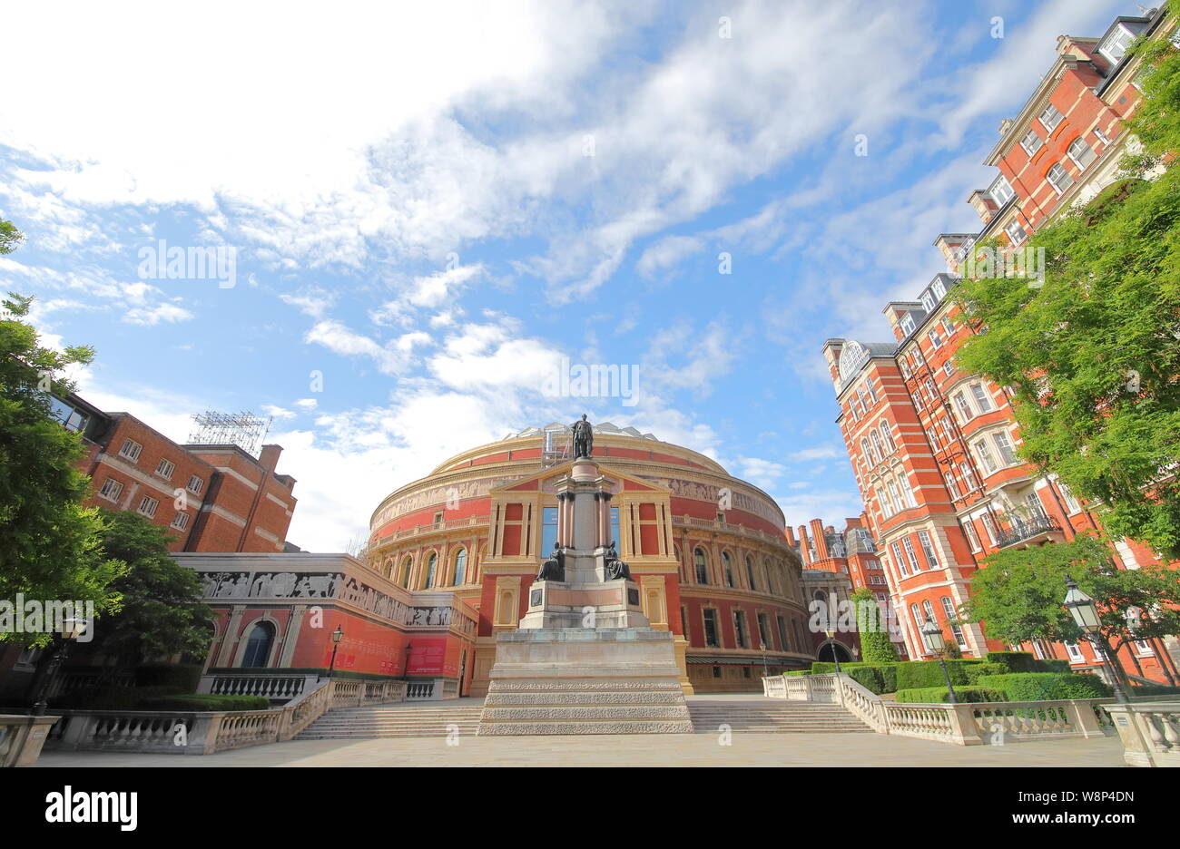 Royal Albert hall historical architecture London UK Stock Photo - Alamy