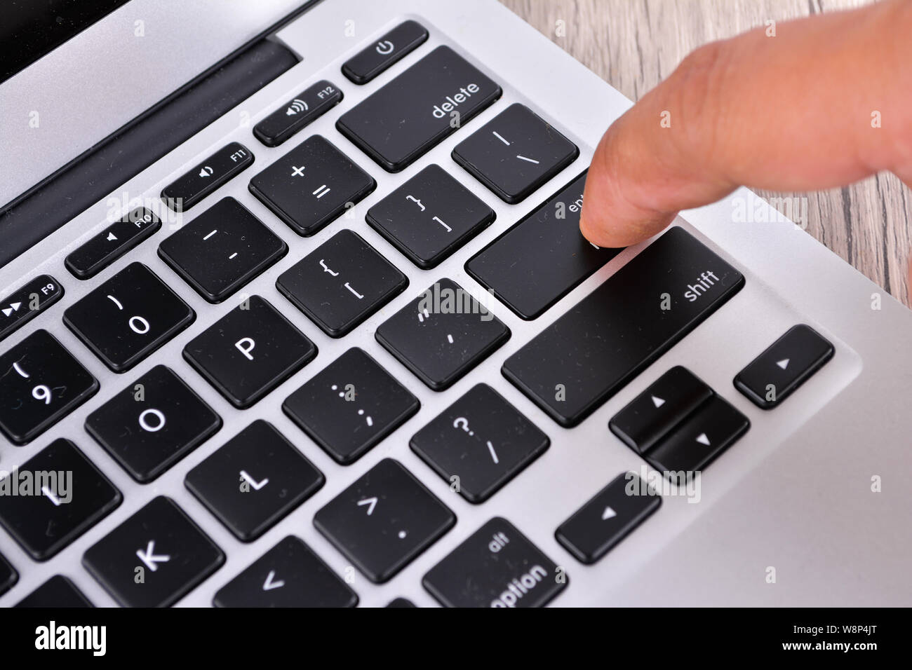 Close up woman touching buttons hi-res stock photography and images - Alamy