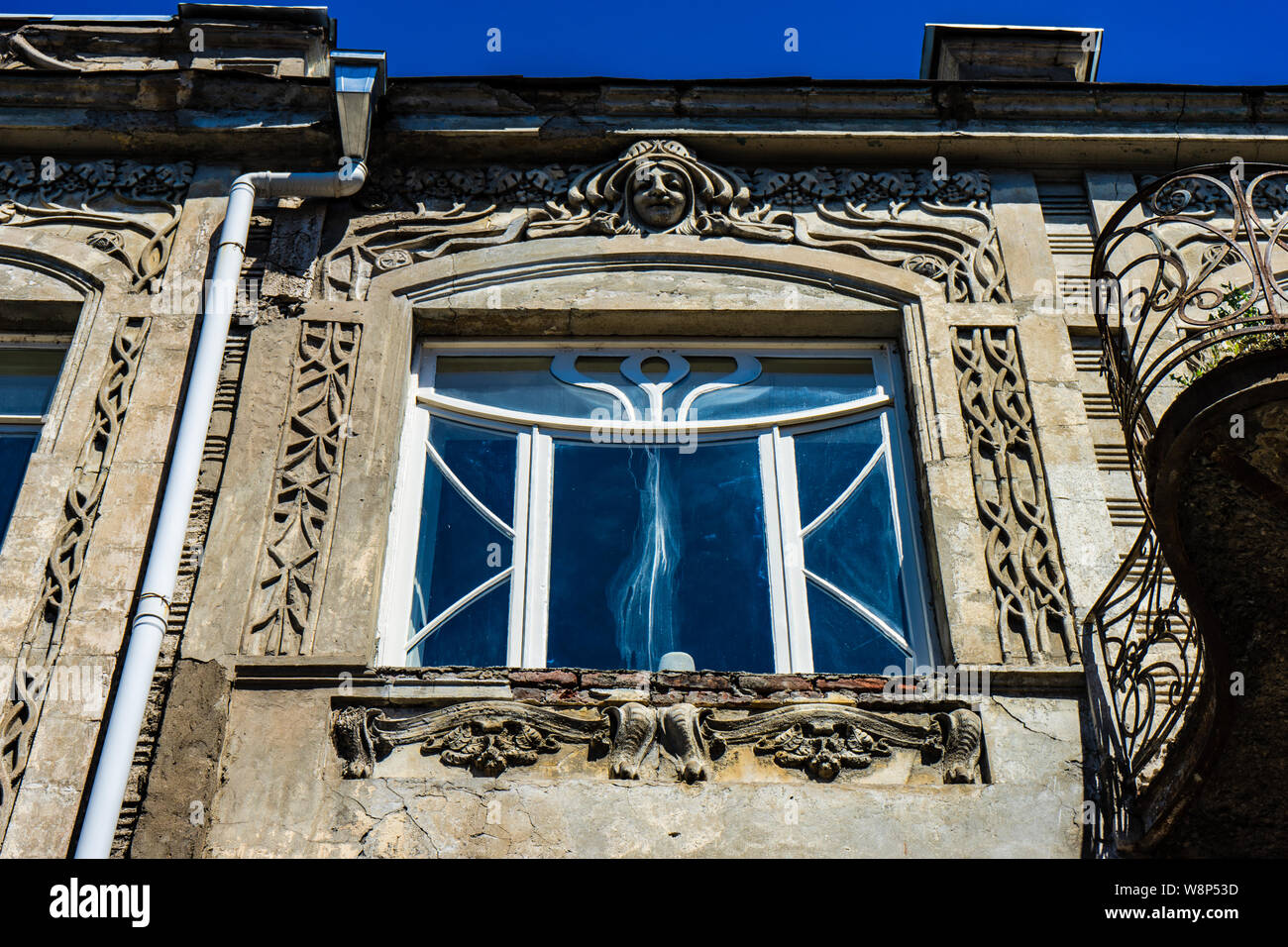 01 of JULY 2019, TBILISI, GEORGIA: famous building of Old Town of ...