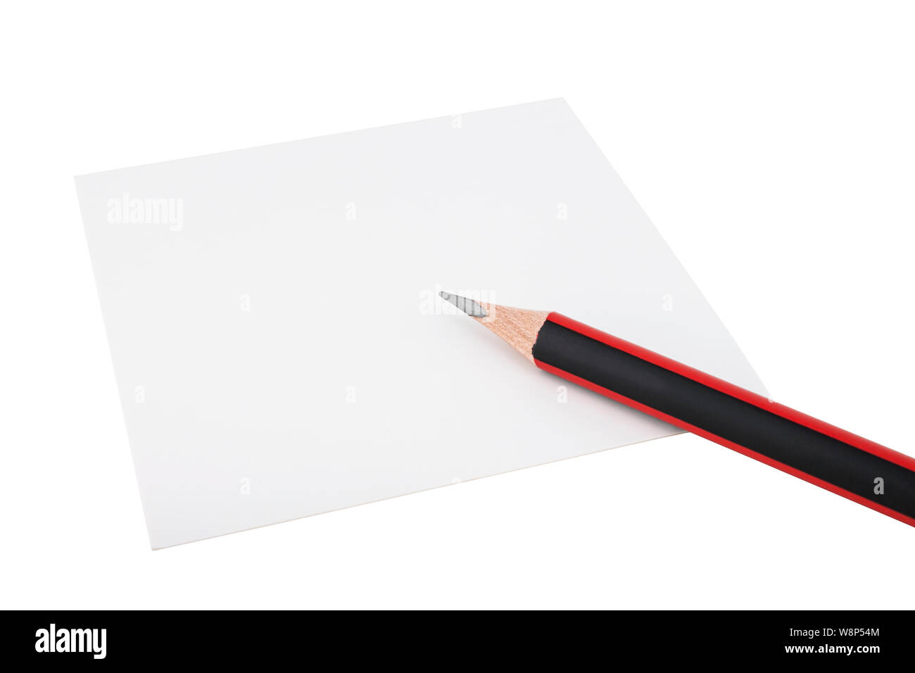 On white desk card Cut Out Stock Images & Pictures - Alamy