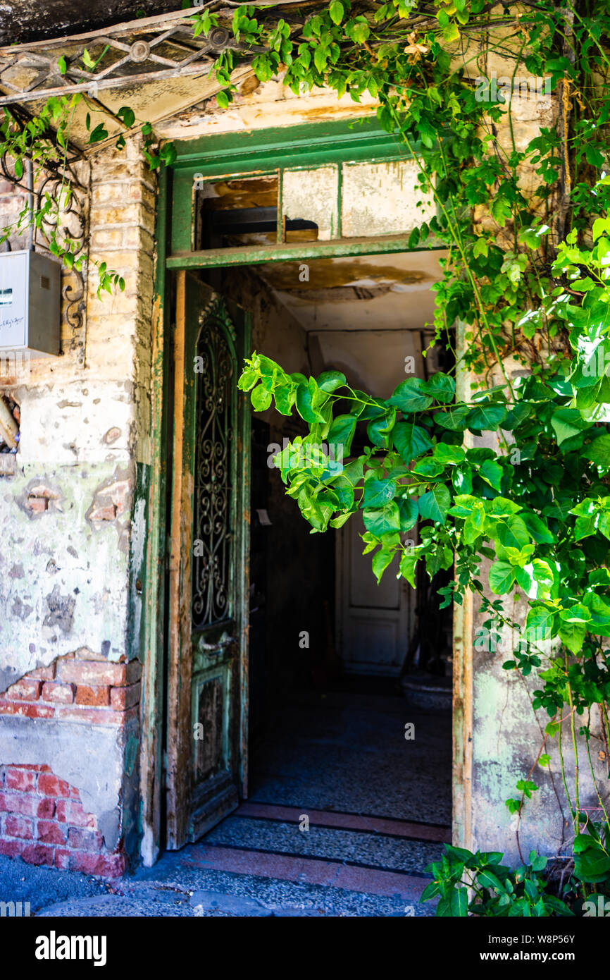 01 of JULY 2019, TBILISI, GEORGIA: famous building of Old Town of ...