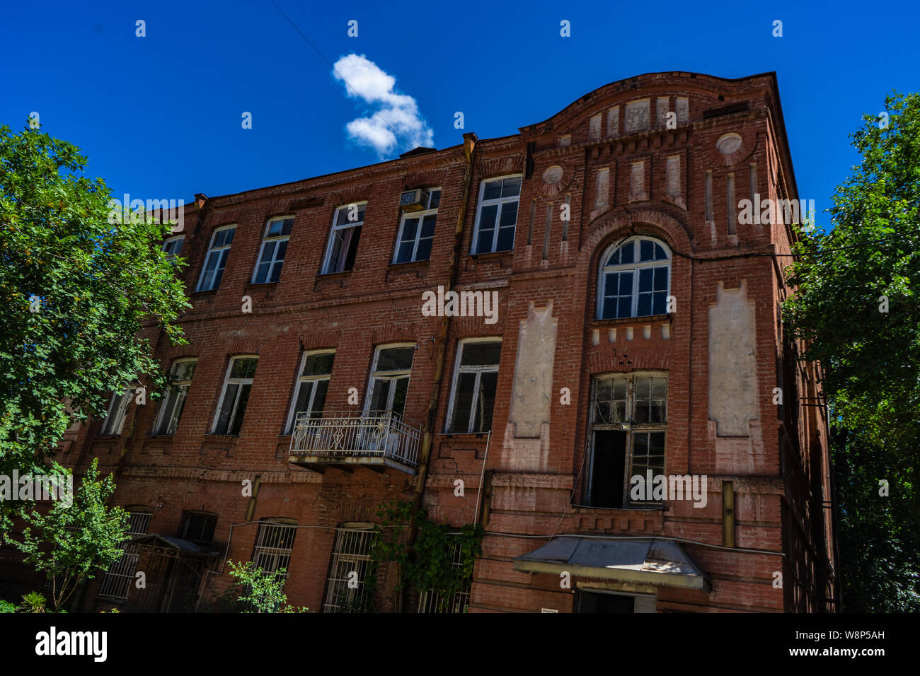 01 of JULY 2019, TBILISI, GEORGIA: famous building of Old Town of ...