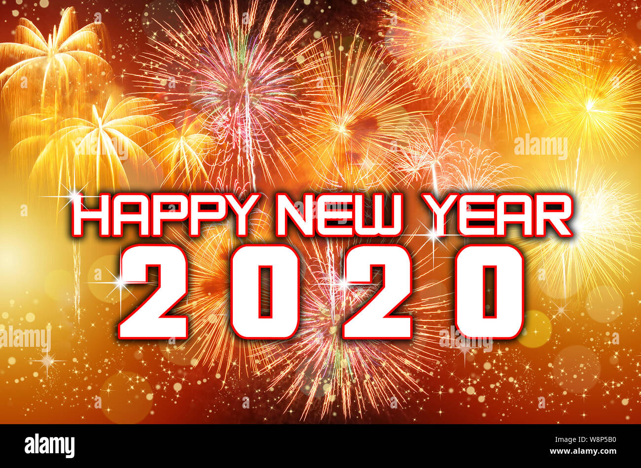 Happy new year 2020 hi-res stock photography and images - Alamy