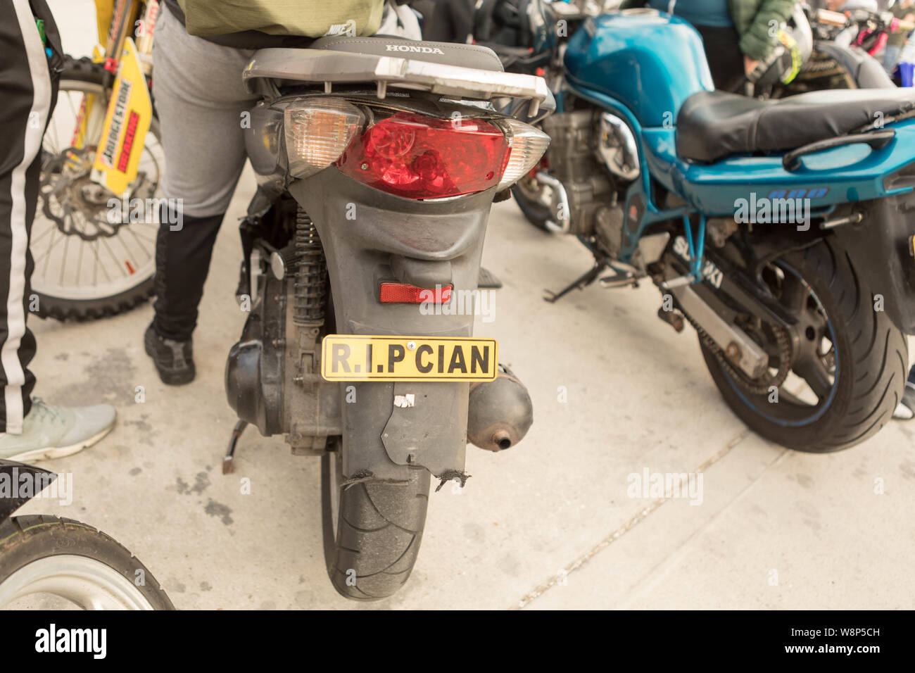 Southend on Sea, UK. 10th Aug, 2019. Friends and family of Cian Daly ...