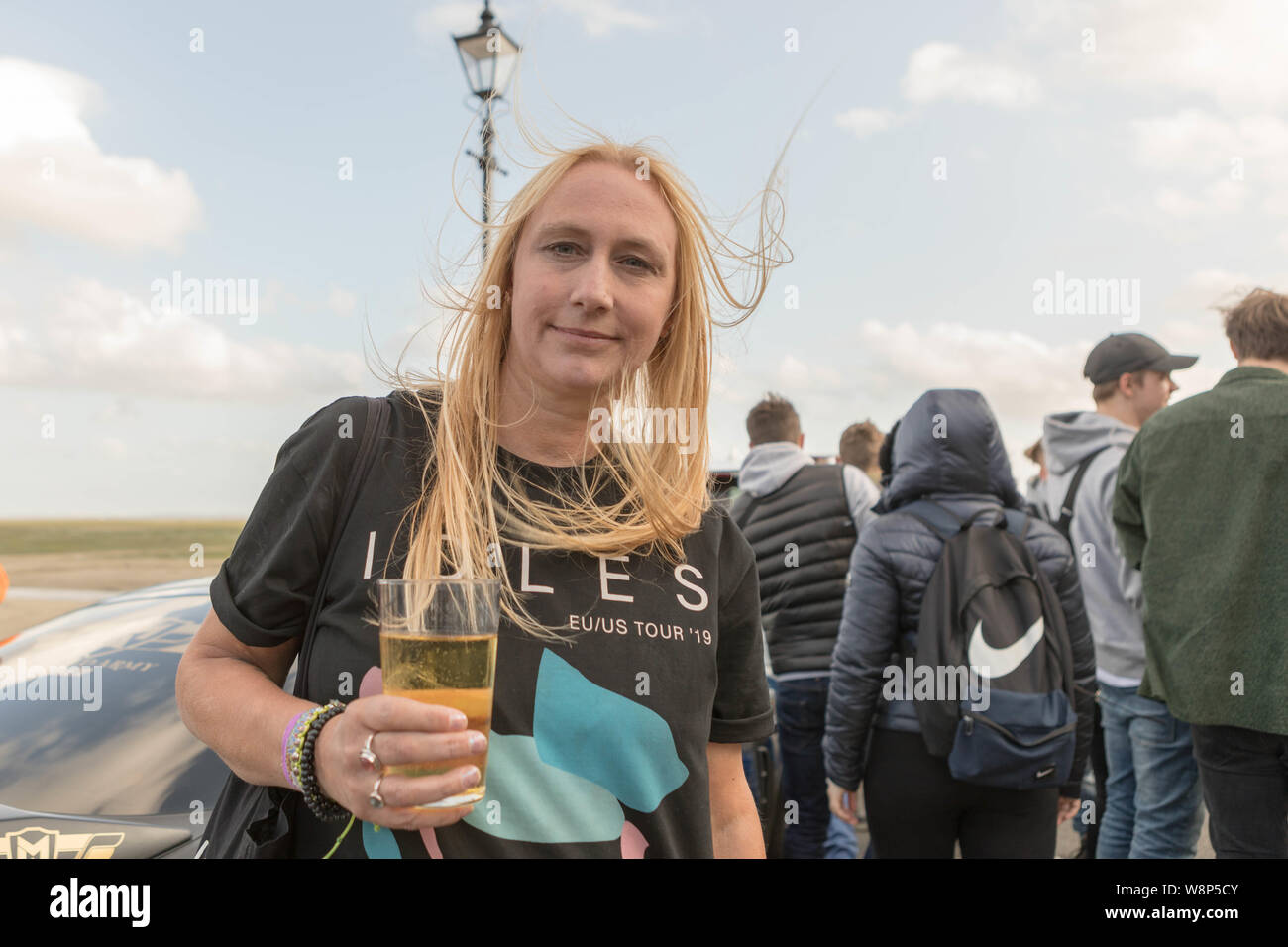 Southend on Sea, UK. 10th Aug, 2019. Cians mother, Hayley. Friends and ...