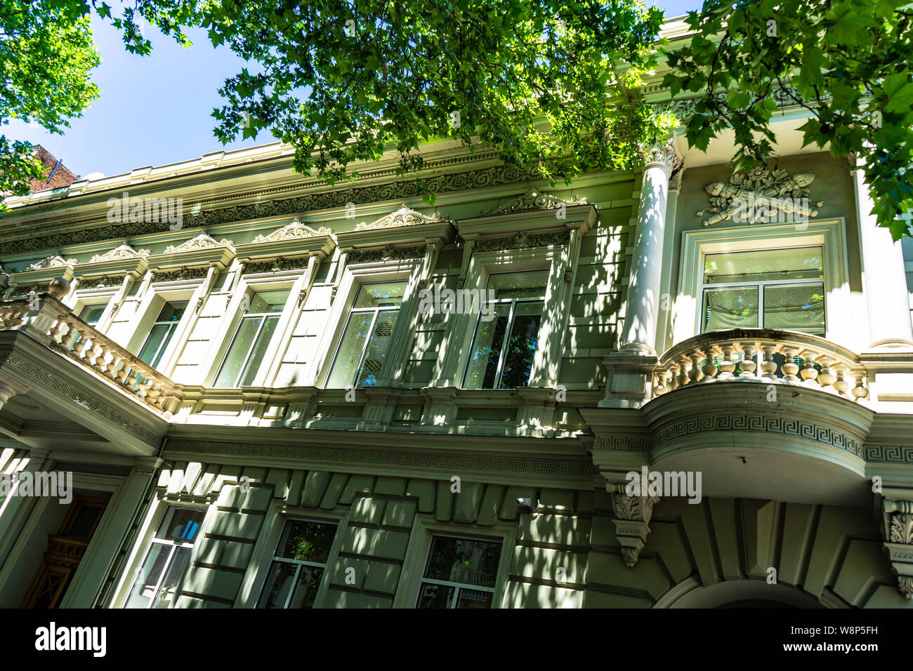 01 of JULY 2019, TBILISI, GEORGIA: famous building of Old Town of ...