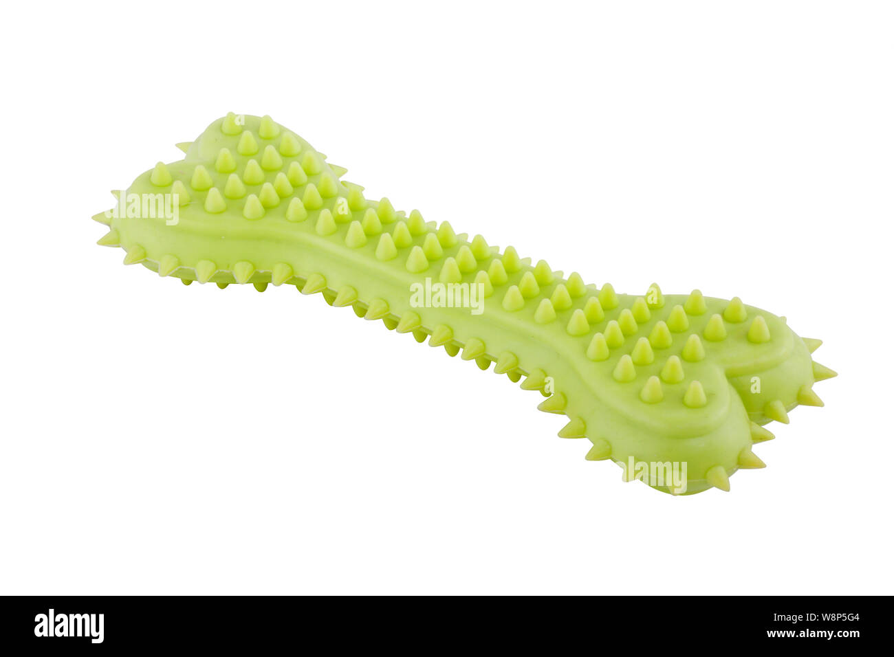Dog toy bone isolated on white background Stock Photo - Alamy