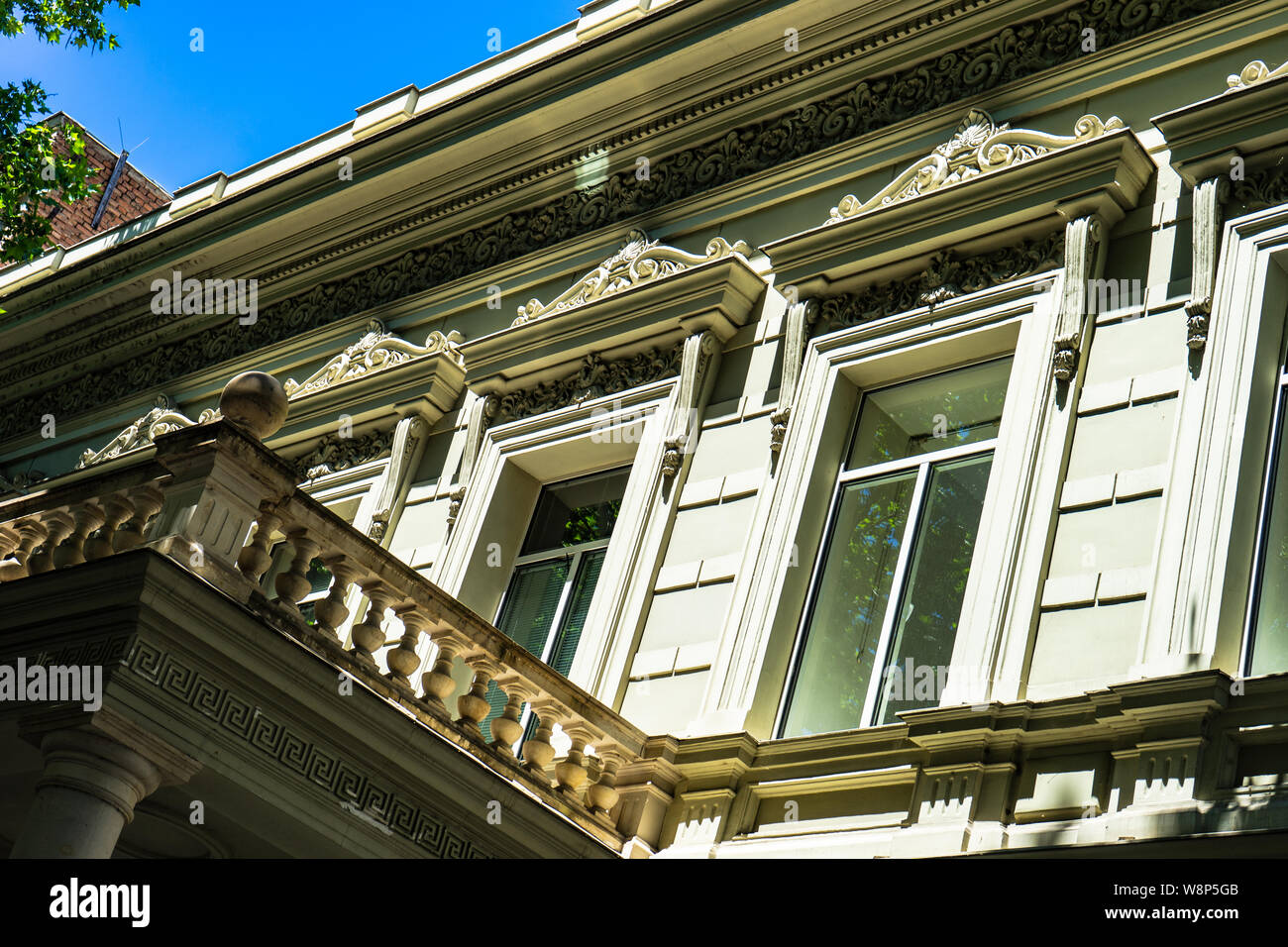 01 of JULY 2019, TBILISI, GEORGIA: famous building of Old Town of ...