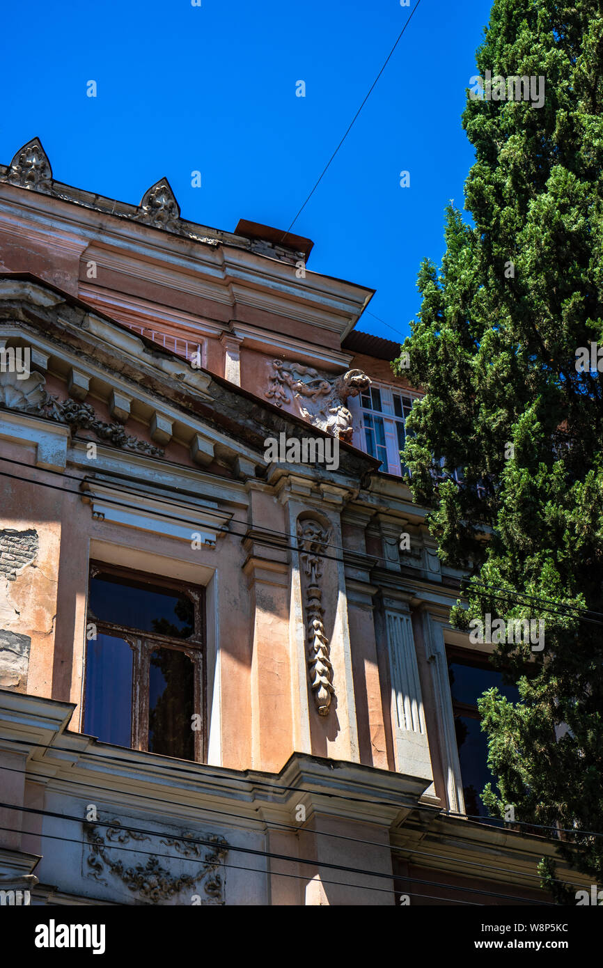 01 of JULY 2019, TBILISI, GEORGIA: famous building of Old Town of ...
