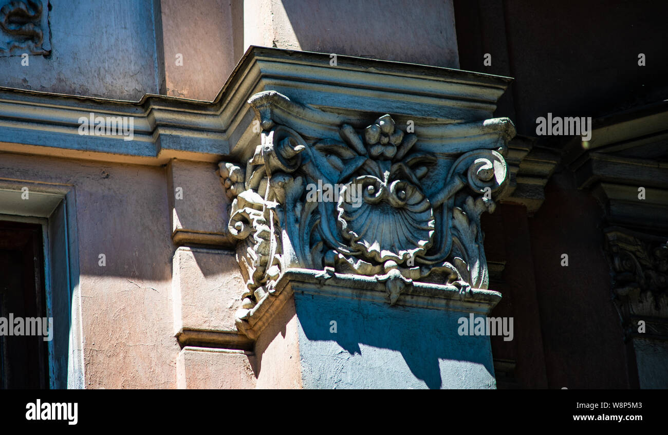 01 of JULY 2019, TBILISI, GEORGIA: famous building of Old Town of ...