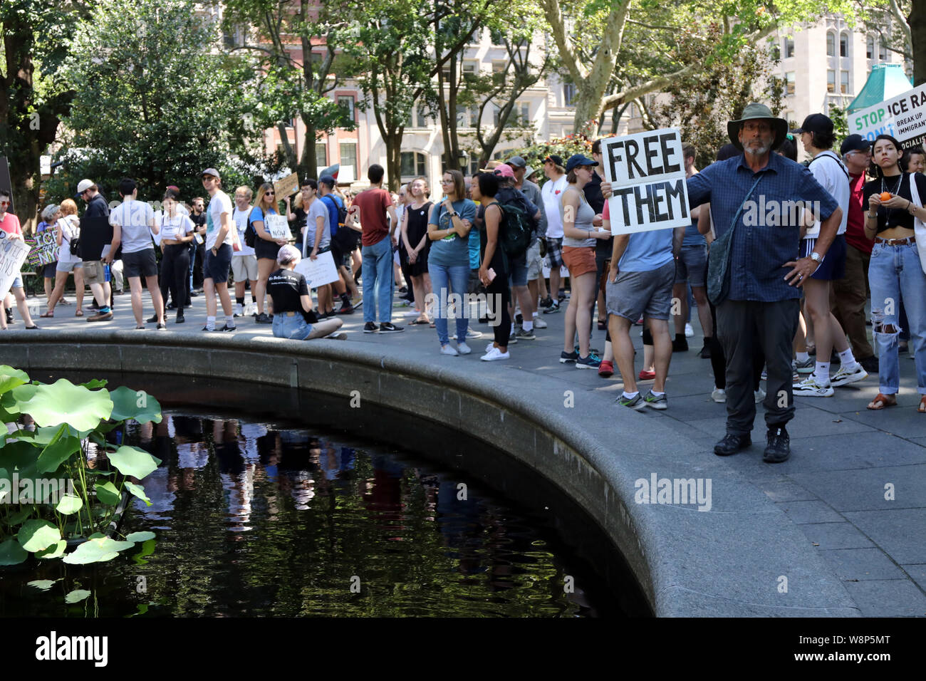 March To Close The Camps, New York, USA Stock Photo - Alamy