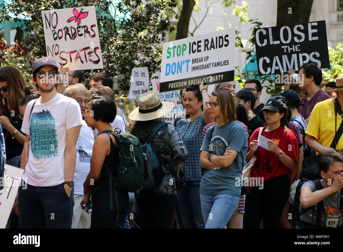 March To Close The Camps, New York, USA Stock Photo - Alamy