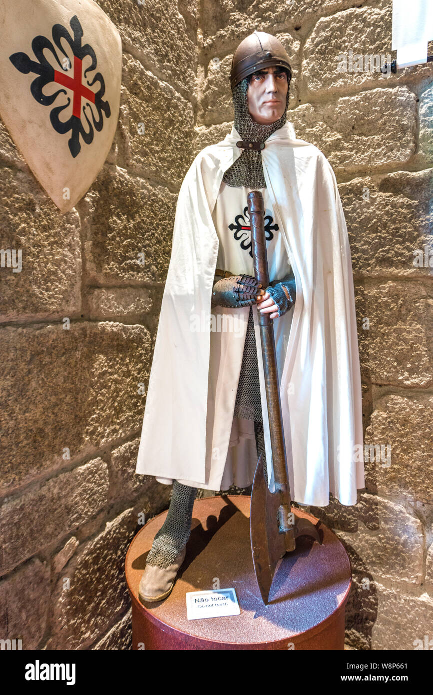 Knights from various times at the exposition of the Palace of the Dukes ...