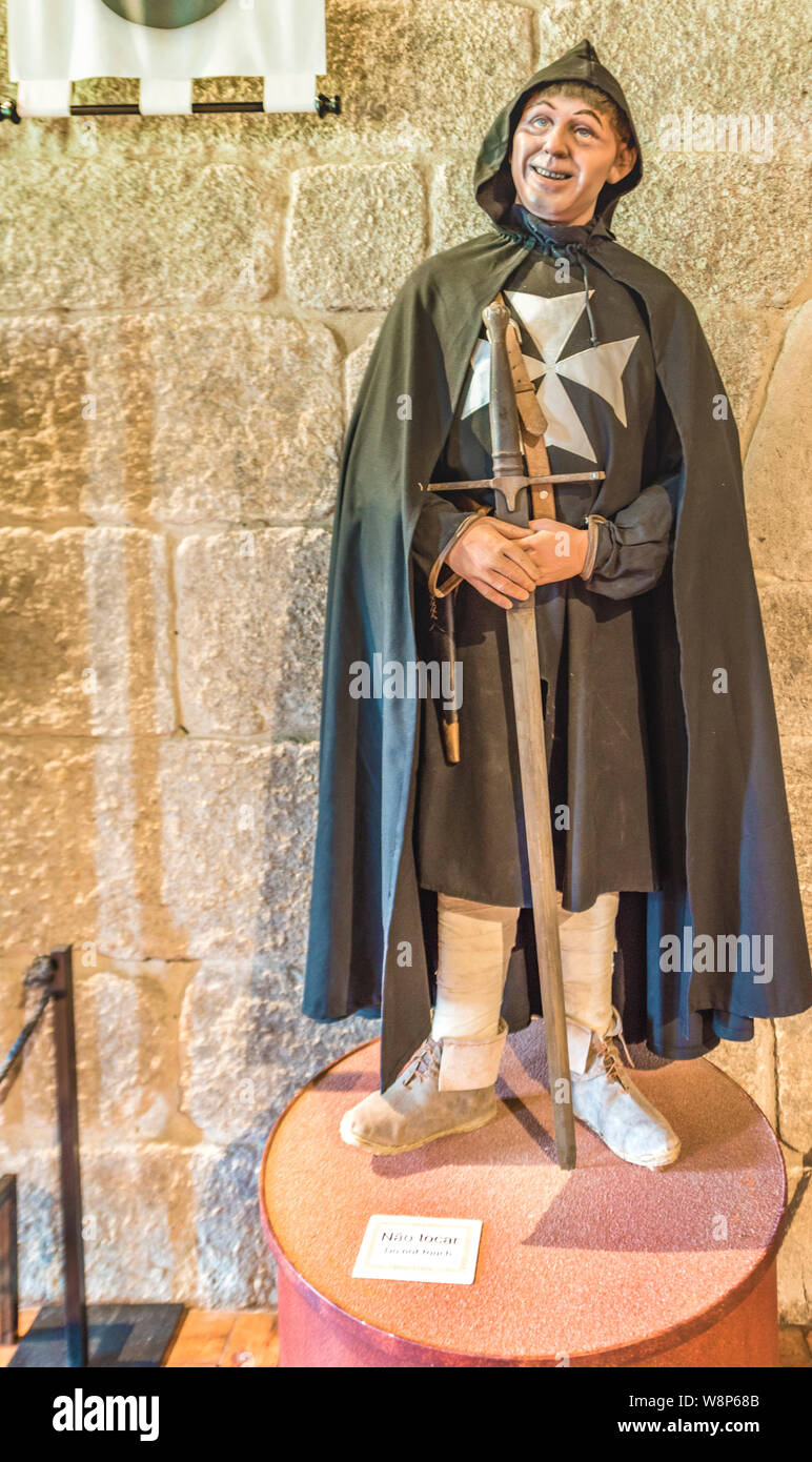 Knights from various times at the exposition of the Palace of the Dukes ...