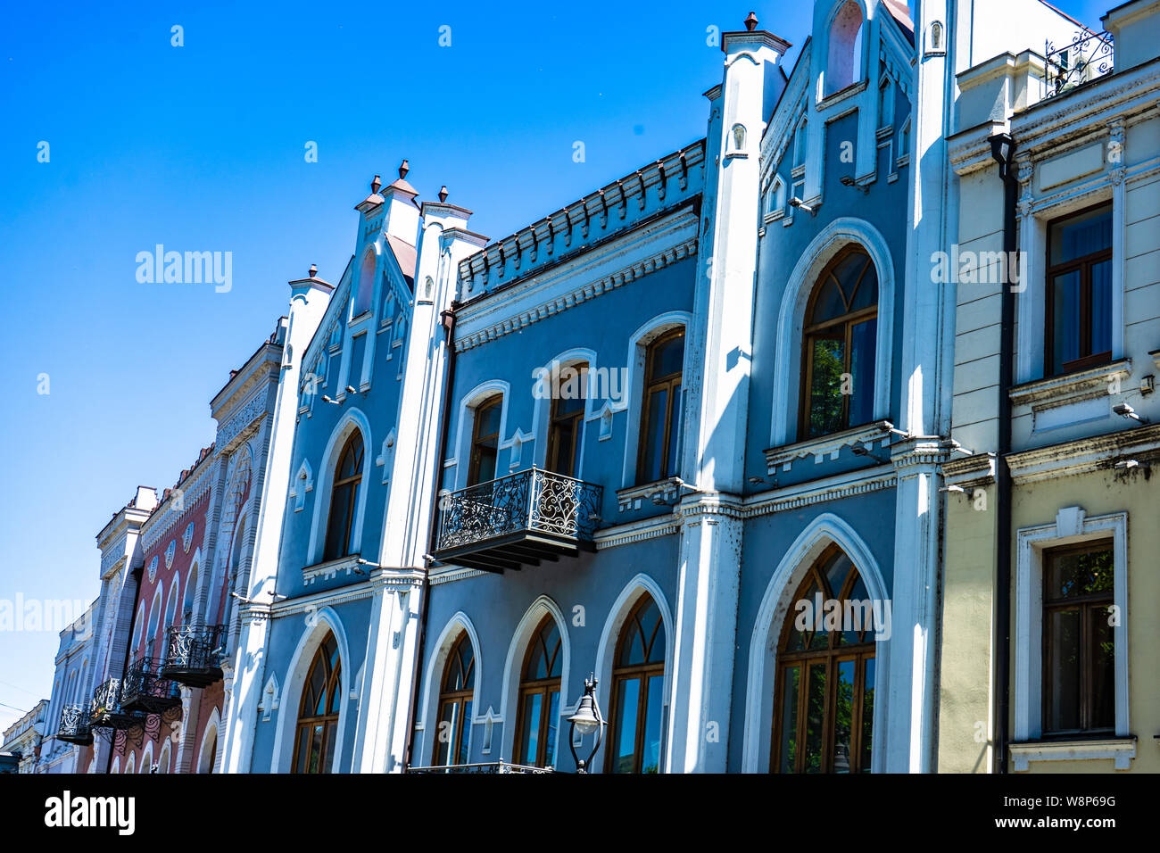01 of JULY 2019, TBILISI, GEORGIA: famous building of Old Town of ...