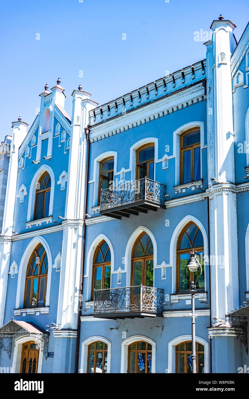 01 of JULY 2019, TBILISI, GEORGIA: famous building of Old Town of ...