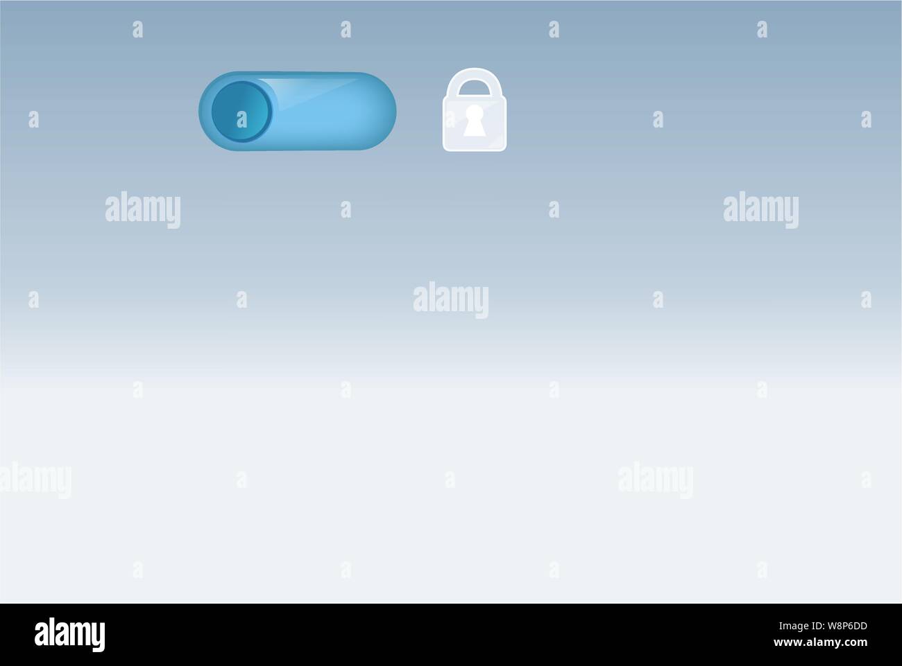 Icon symbol lock and unlock system telecommunications information ...