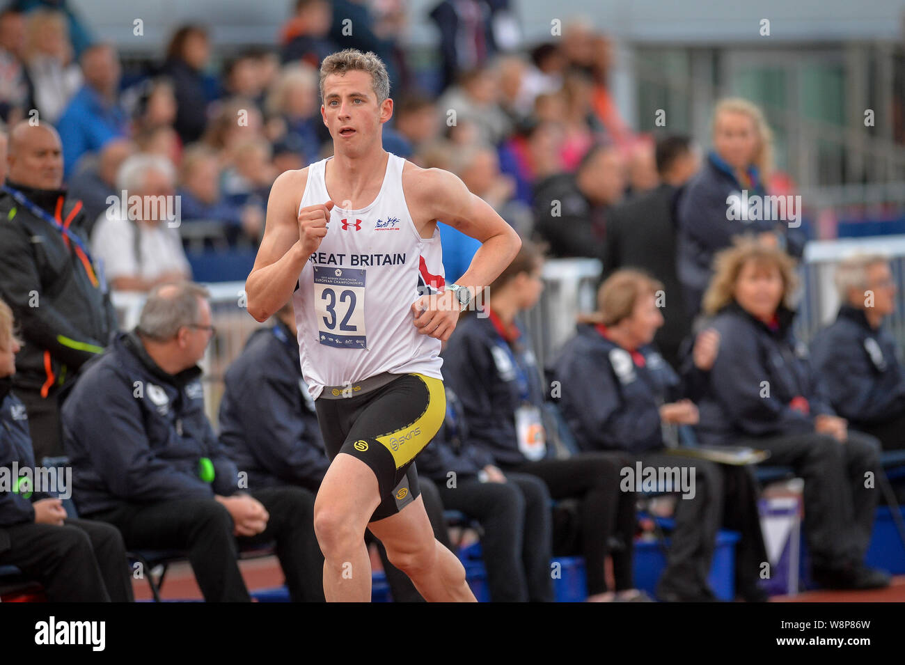 Samuel Curry of Great Britain during day five of the 2019 European ...