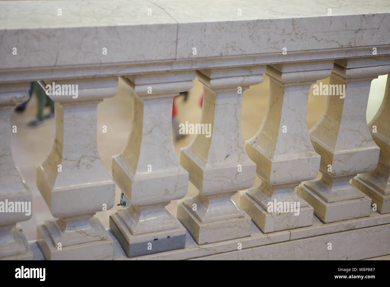 Marble Railings at Grand Central Station, New York Stock Photo - Alamy