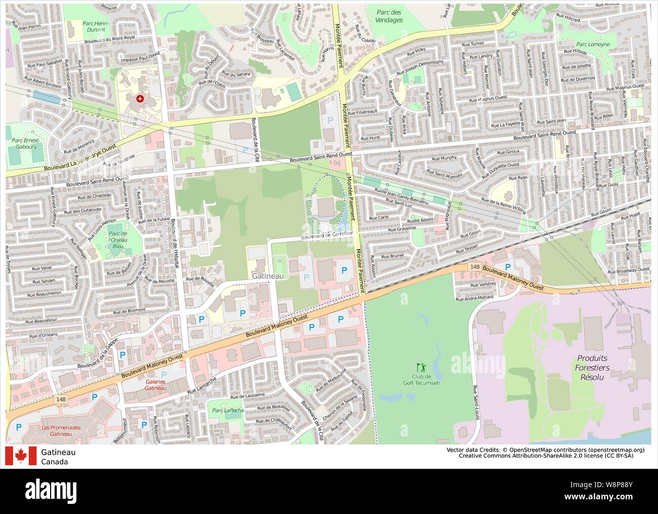 Map Of Cambridge Ontario High Resolution Stock Photography and Images ...
