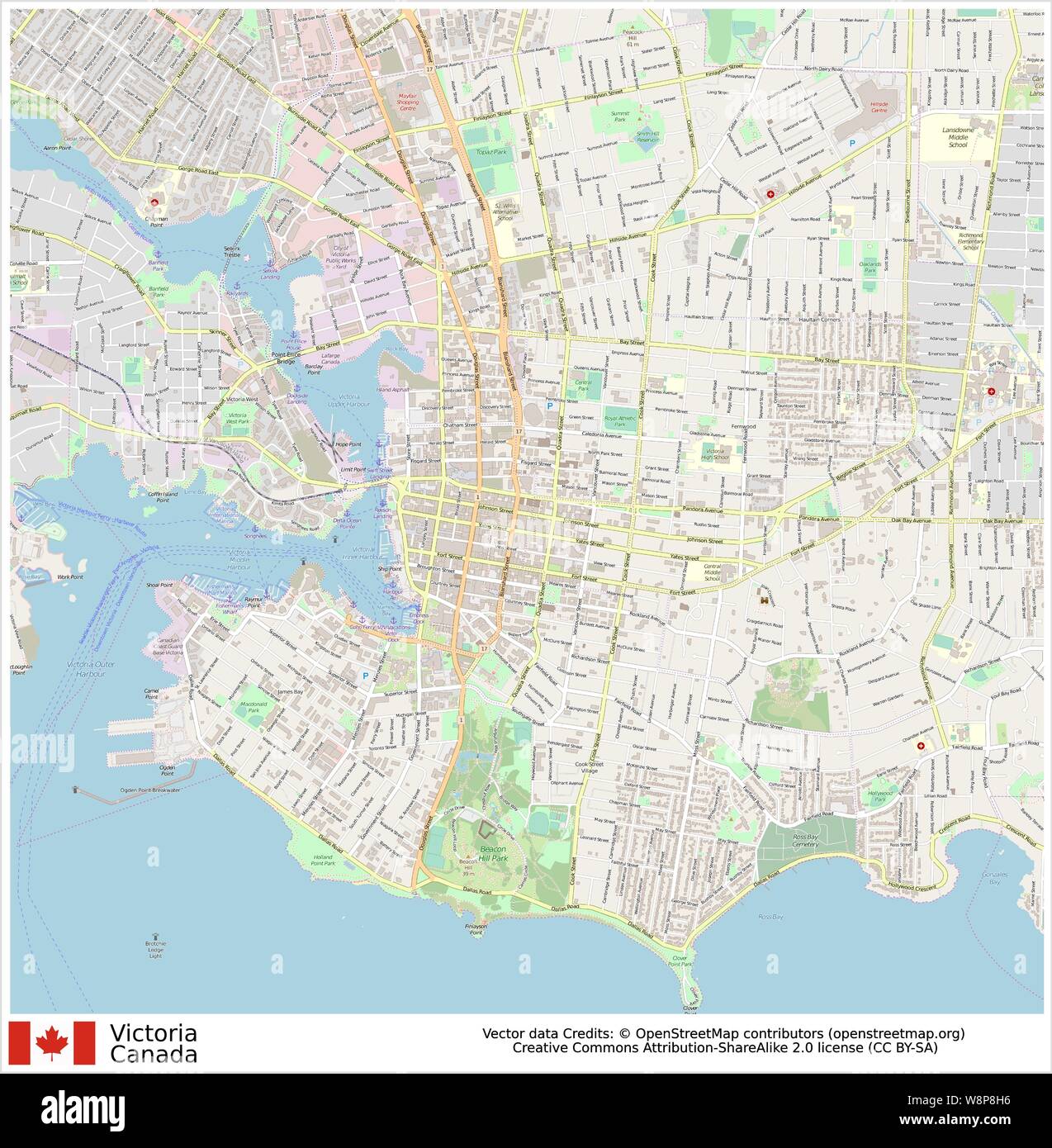 Map Of Cambridge Ontario High Resolution Stock Photography and Images ...