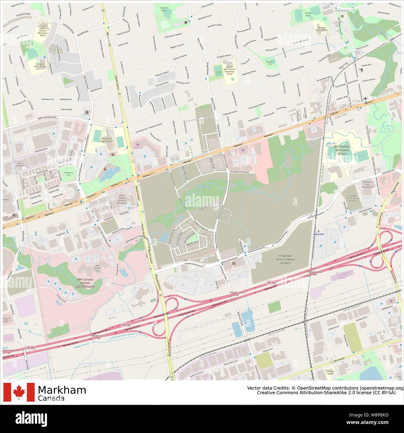 Map Of Cambridge Ontario High Resolution Stock Photography and Images ...