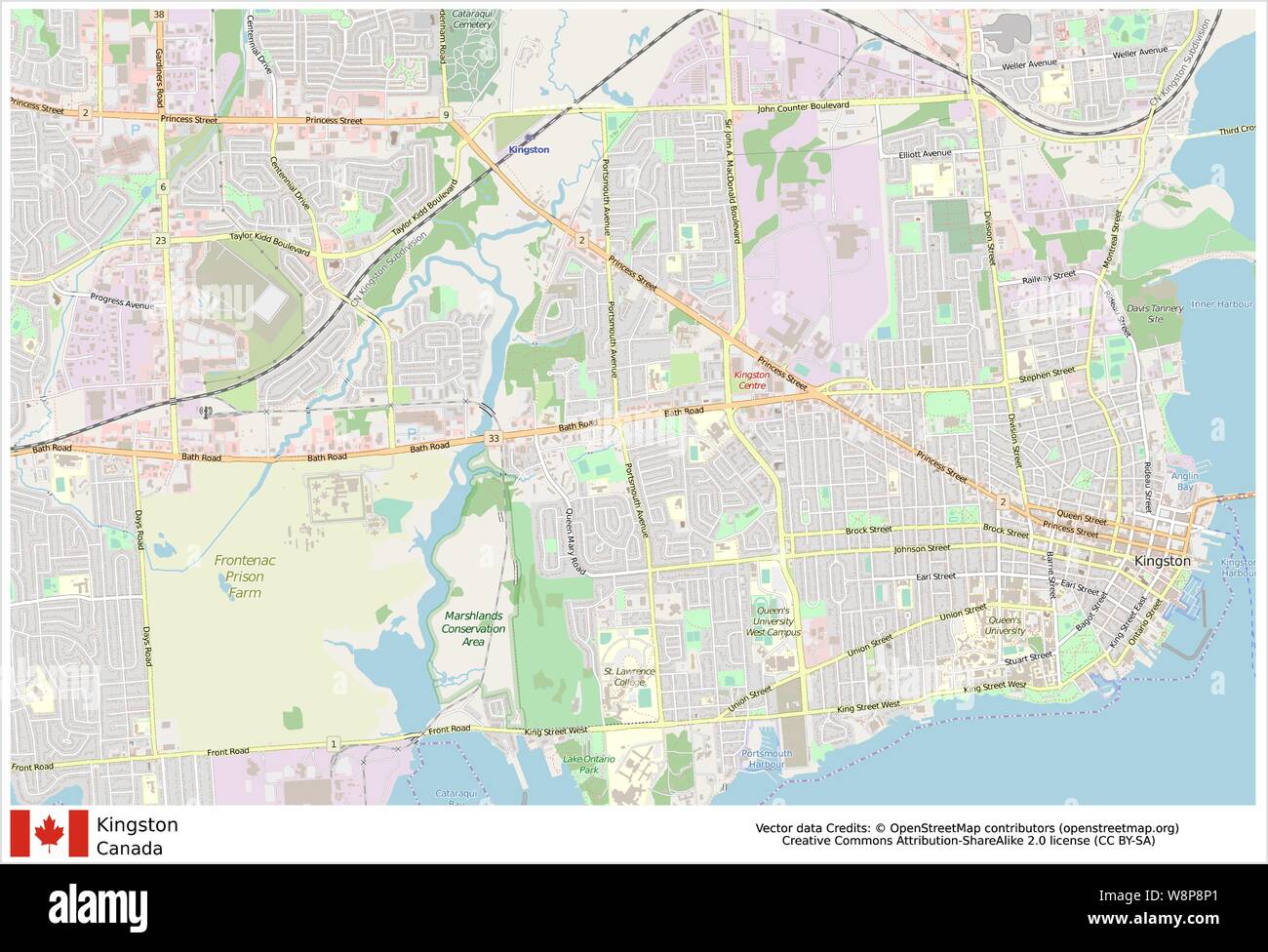 Map Of Cambridge Ontario High Resolution Stock Photography and Images ...