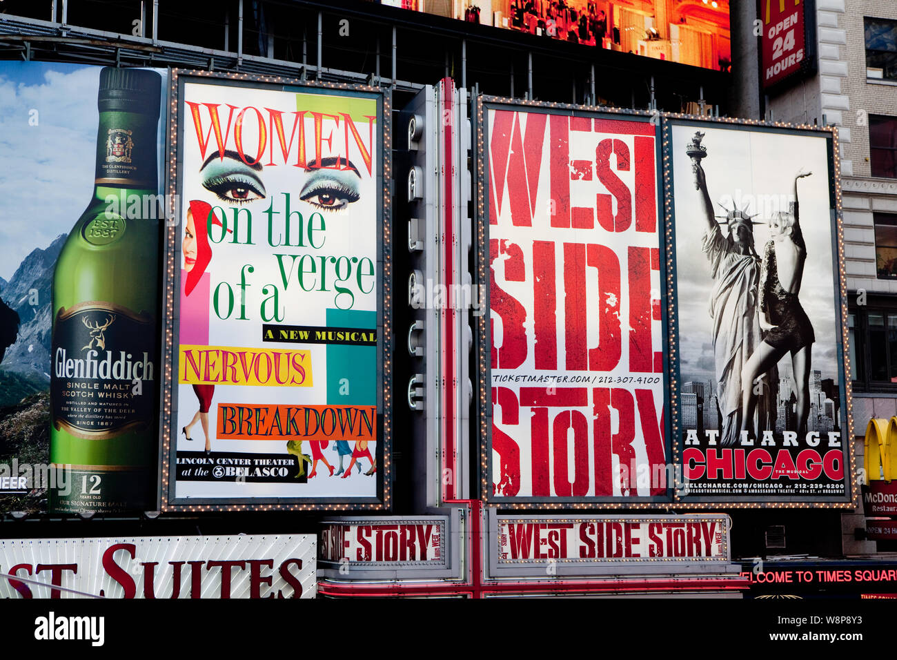 Advertising Billboards, Times Square, New York Stock Photo - Alamy