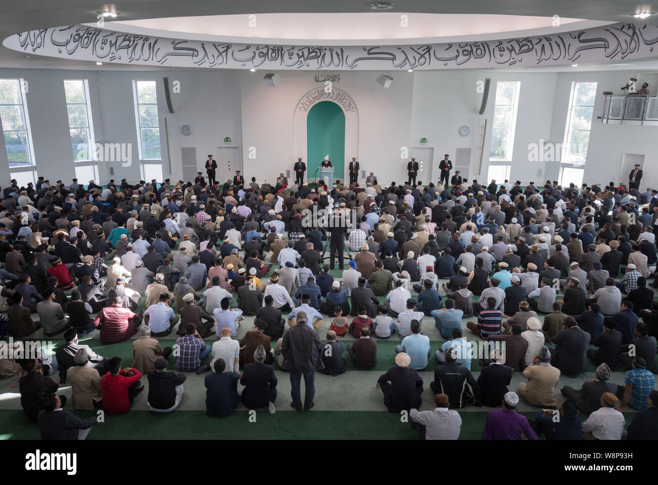 Baitul Futuh Mosque, Morden, London, UK. 2nd October 2015. Morden's ...