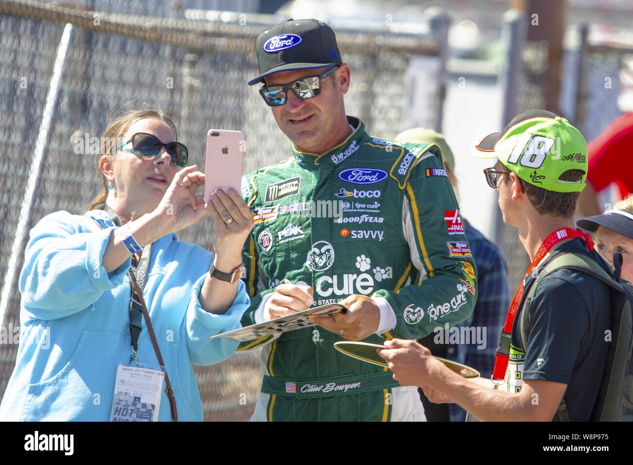 Nascar driver clint bowyer hi-res stock photography and images - Alamy