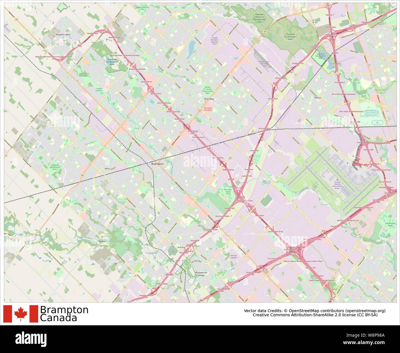 Map Of Cambridge Ontario High Resolution Stock Photography and Images ...