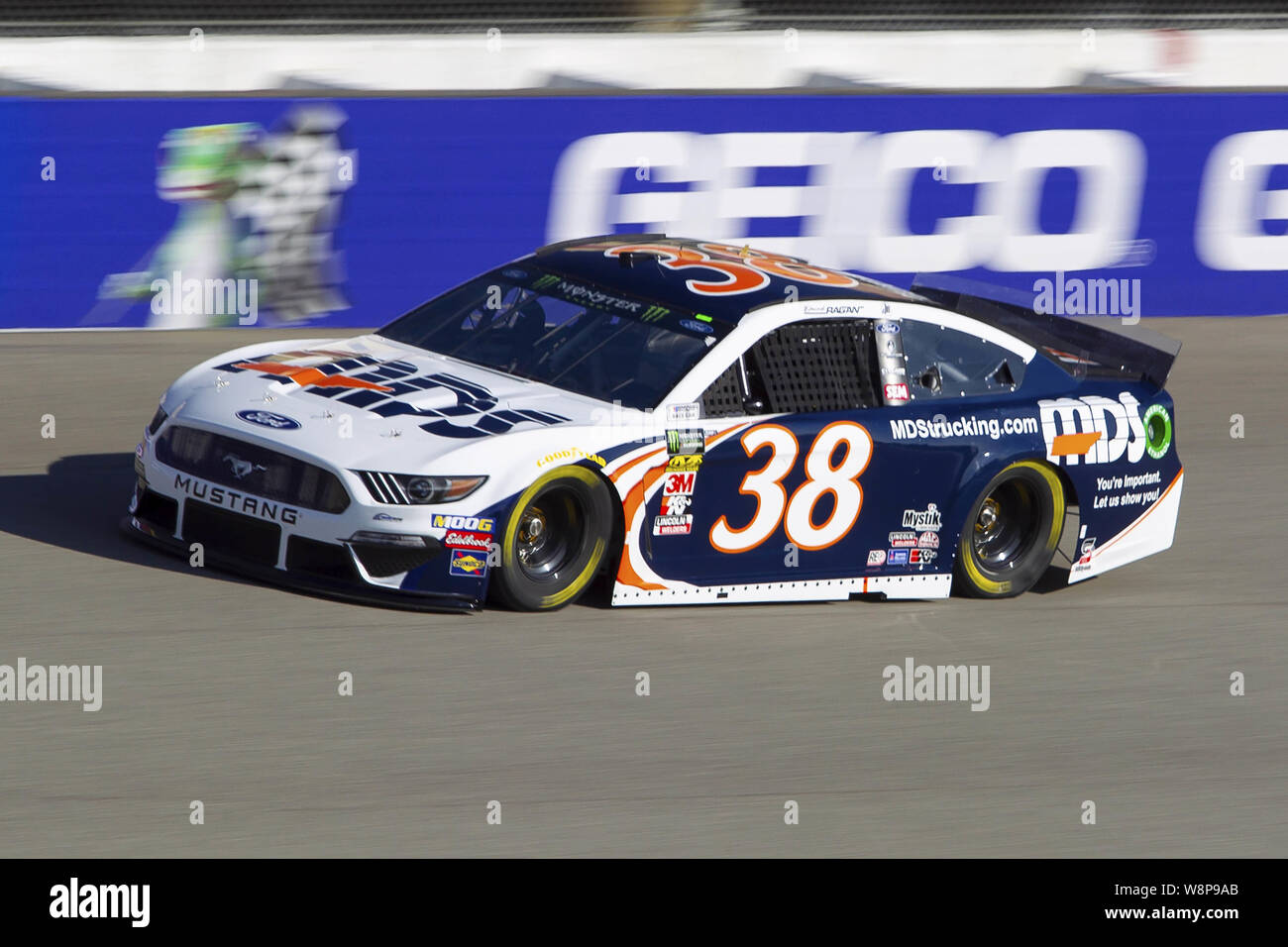 Brooklyn, Michigan, USA. 10th Aug, 2019. Monster Energy NASCAR driver ...
