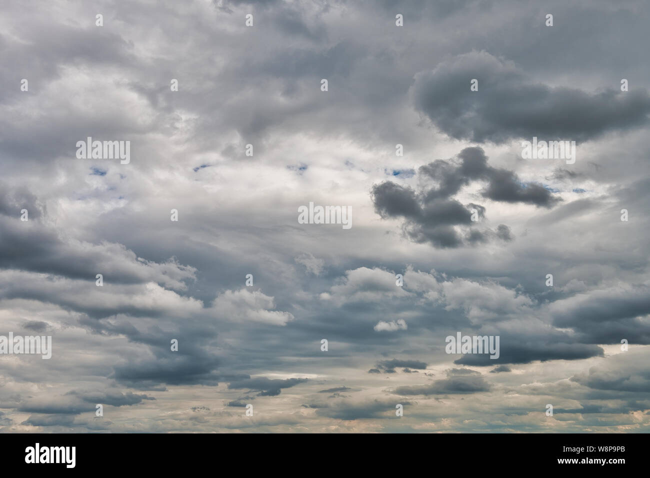 Rain and dramatic night clouds and dark air hi-res stock photography ...
