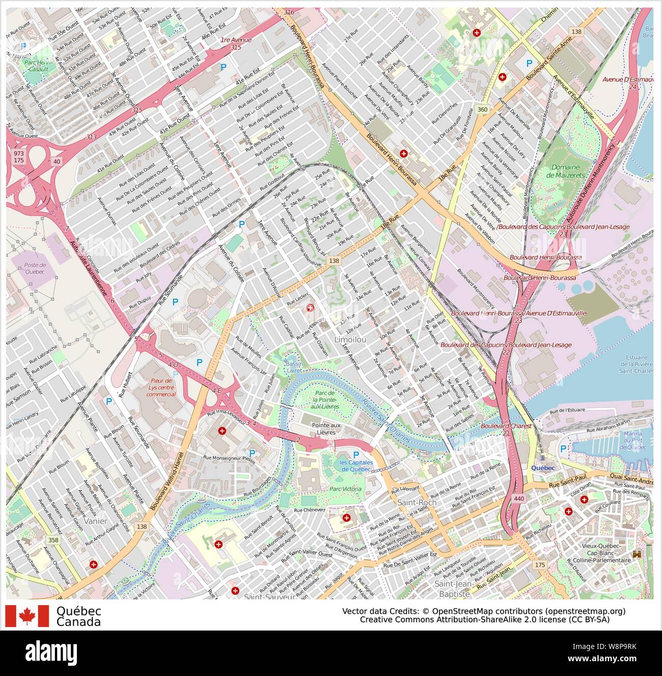 Map Of Cambridge Ontario High Resolution Stock Photography and Images ...