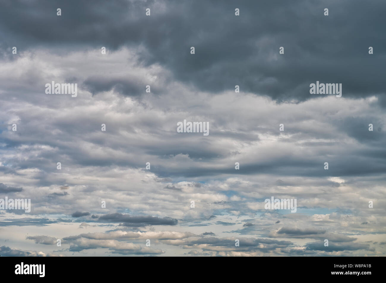 Rain and dramatic night clouds and dark air hi-res stock photography ...