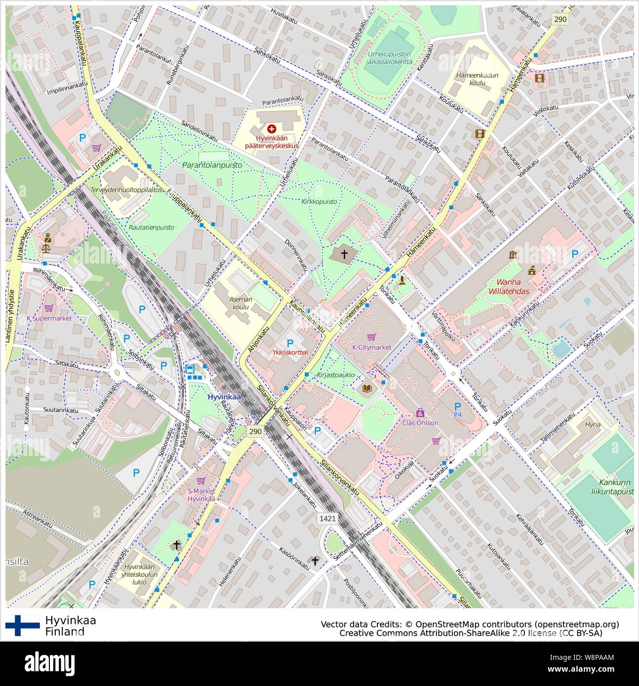 Map Of Tampere High Resolution Stock Photography and Images - Alamy