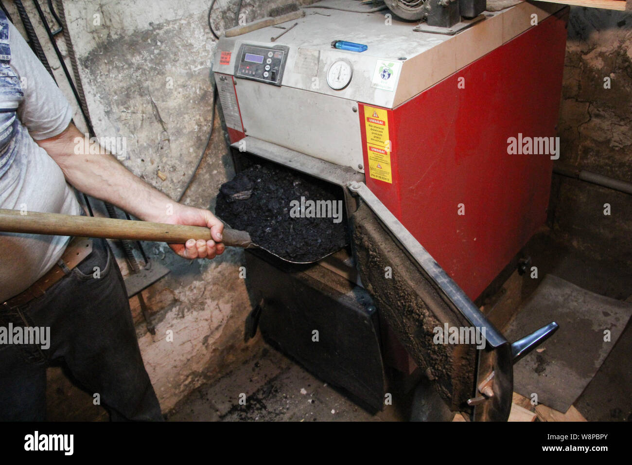 Coal fired stove poland hi-res stock photography and images - Alamy