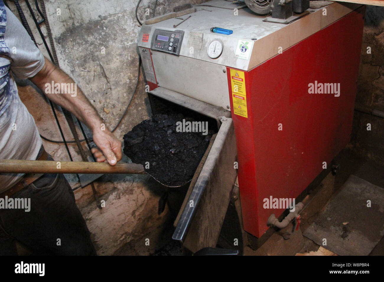 Coal fired stove poland hi-res stock photography and images - Alamy