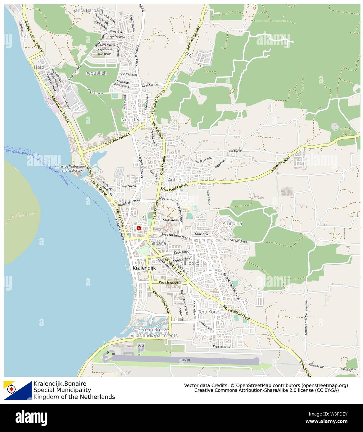 Bonaire Map High Resolution Stock Photography and Images - Alamy