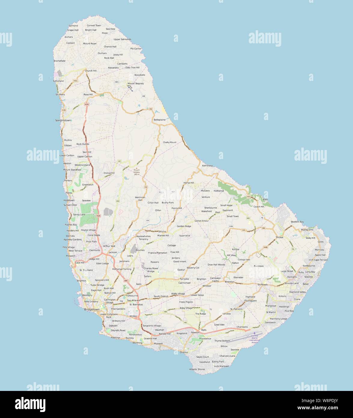 Port Charlotte Map High Resolution Stock Photography and Images - Alamy