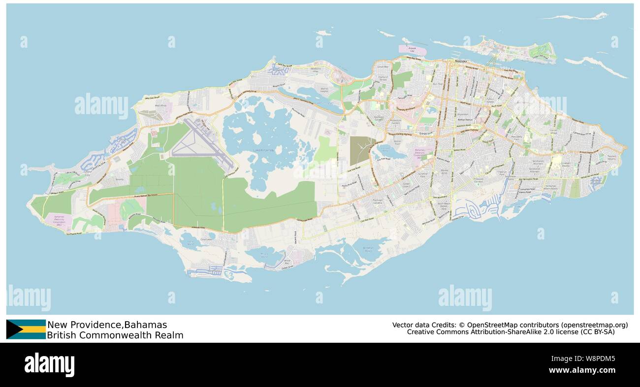 Bahamas nassau map Stock Vector Images - Alamy