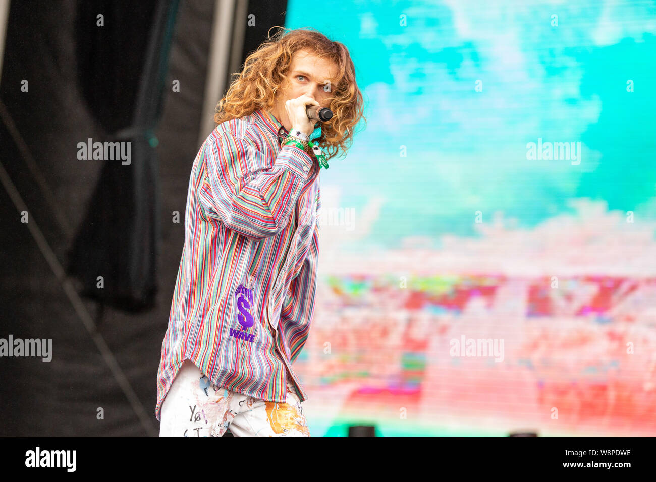 August 10, 2019, San Francisco, California, U.S: Singer FELLY ...