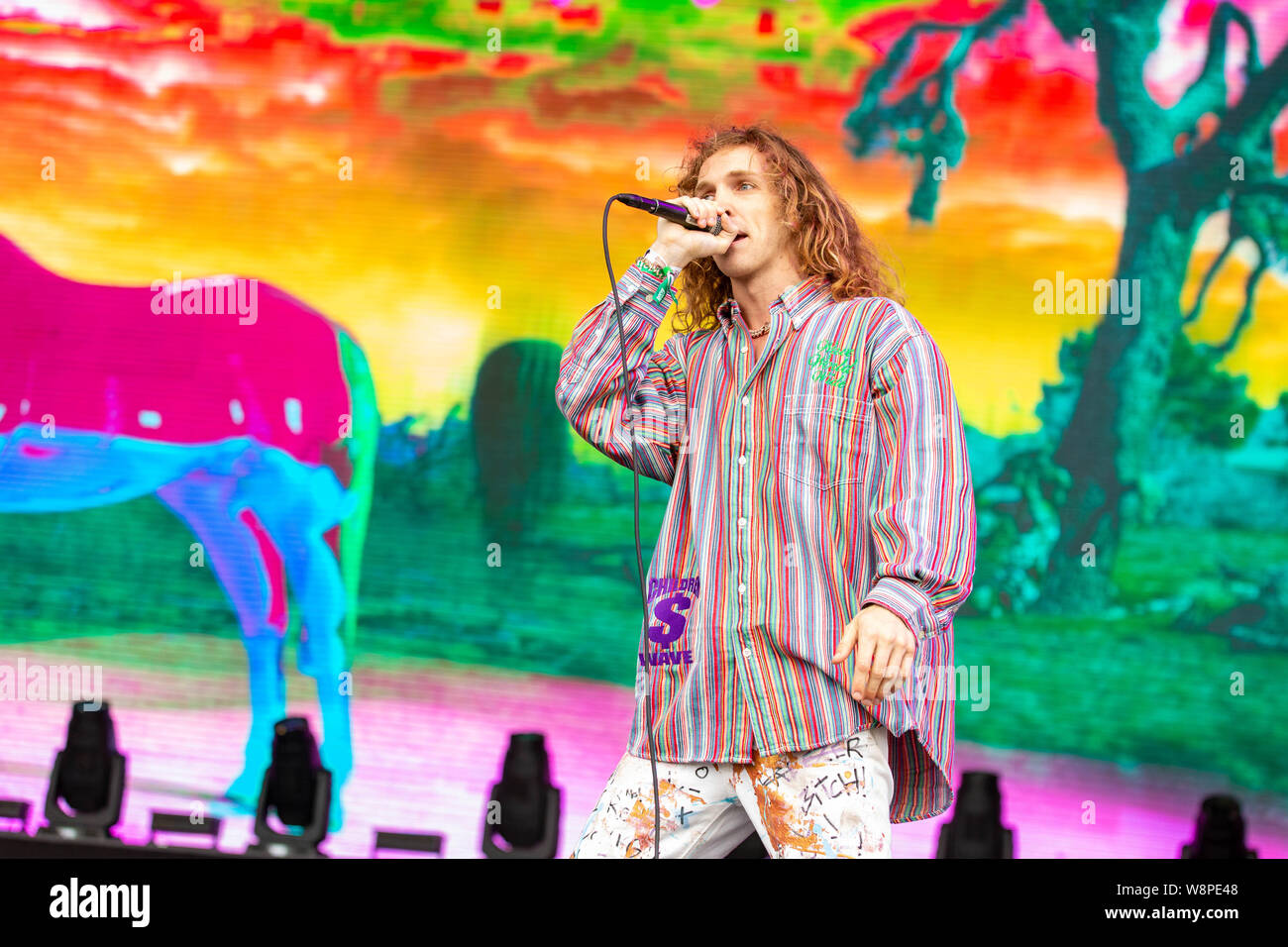 August 10, 2019, San Francisco, California, U.S: Singer FELLY ...