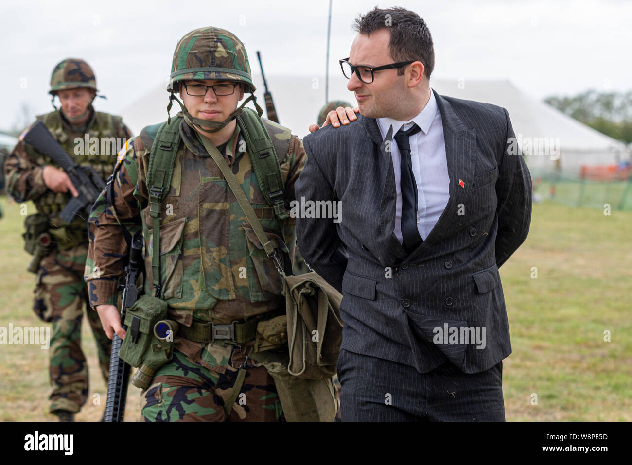 Echoes of History military show at Purleigh, Essex, UK organised by the ...