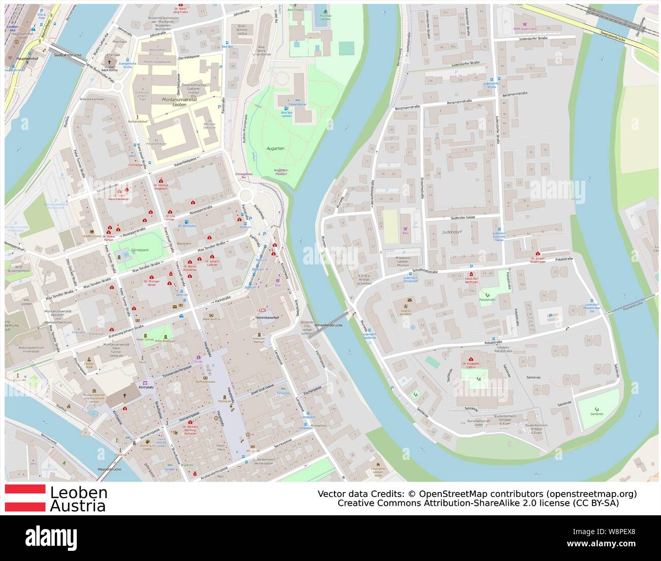 Leoben Map High Resolution Stock Photography and Images - Alamy