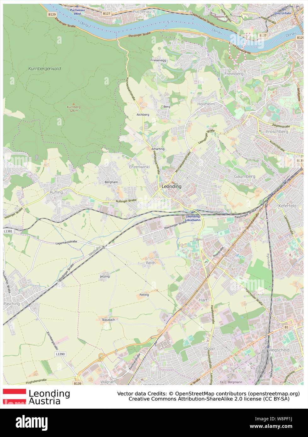 Feldkirch map hi-res stock photography and images - Alamy