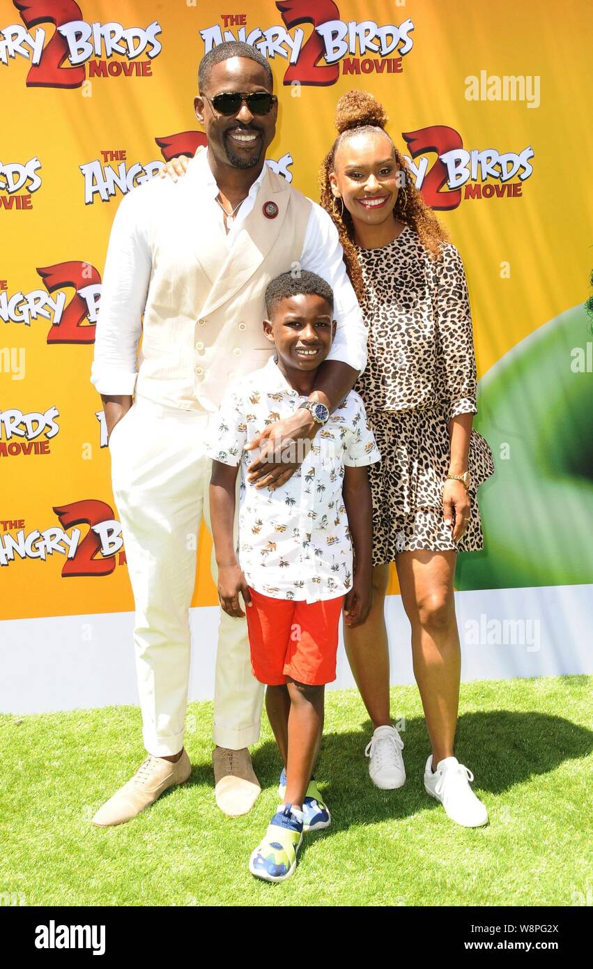 Los Angeles, CA. 10th Aug, 2019. Sterling K. Brown, Ryan Michelle Bathe ...