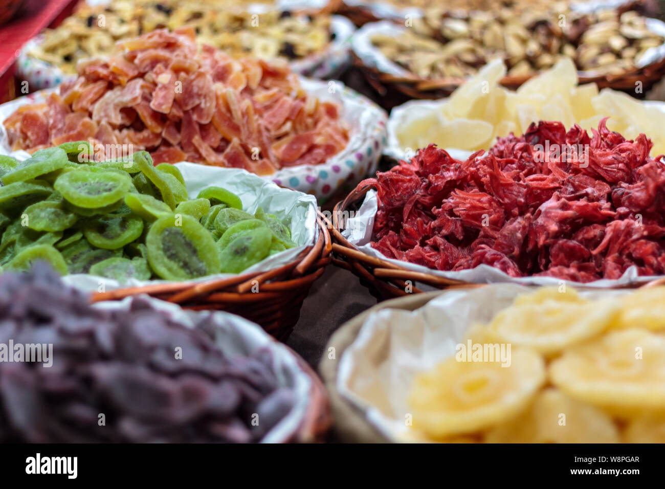 Colorful dried fruit Stock Photo - Alamy