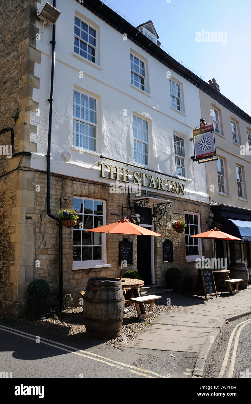 The Star Inn, Woodstock, Oxfordshire, dates to the 17th century with an ...