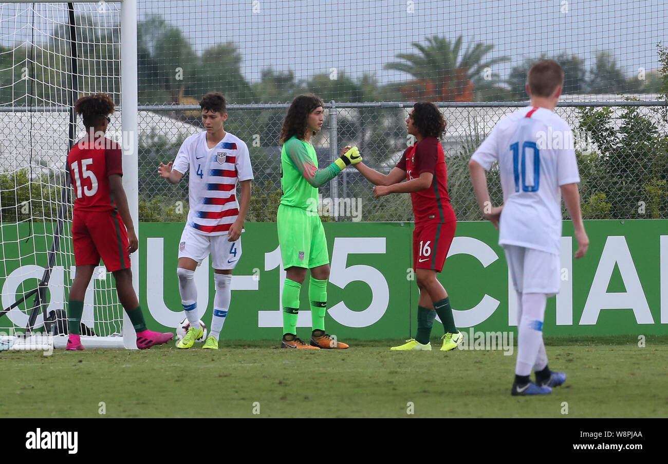 Bradenton, United States. 10th Aug, 2019. Team USA defender Devan ...